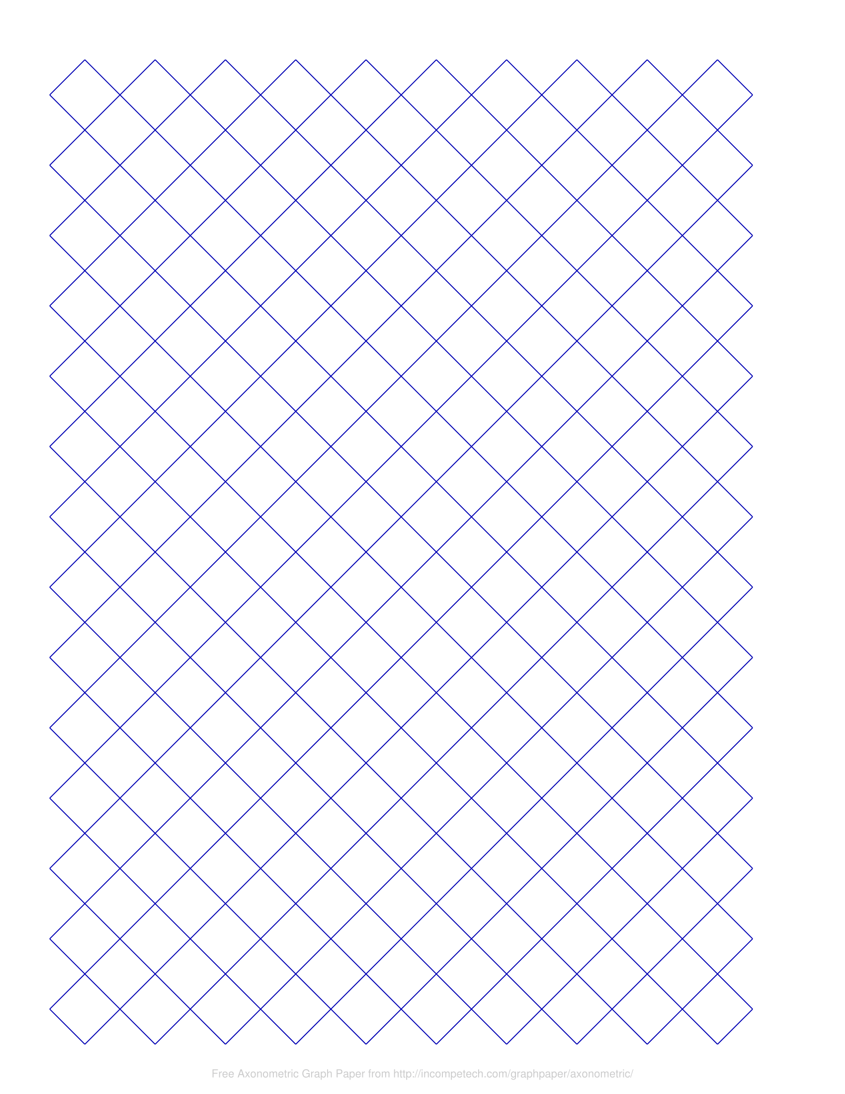 Free Online Graph Paper / Axonometric