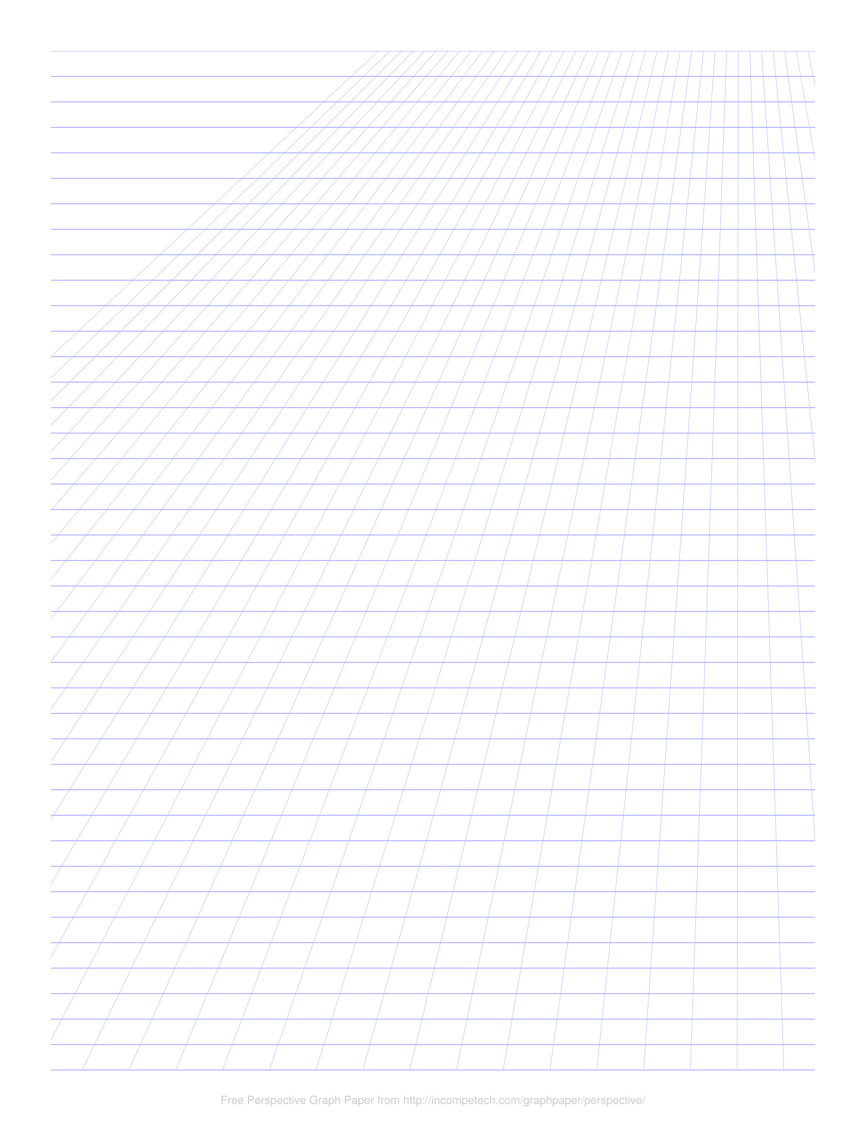 Free Online Graph Paper / Single Point Perspective